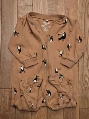 Pekkle | One Pieces | 52 Pekkle 3m Footed Onepiece Zip Up Sleeper ...